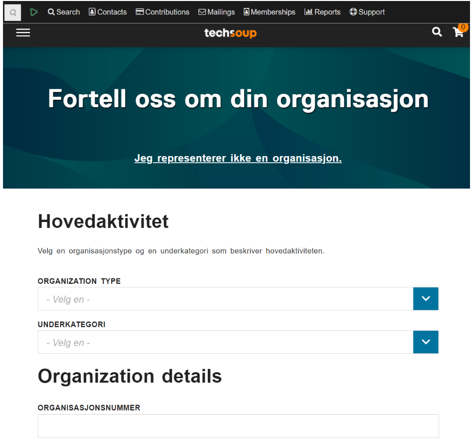 Steg for steg guide - Hvordan registrere din organisasjon og kjøpe produkter | TechSoup Norway